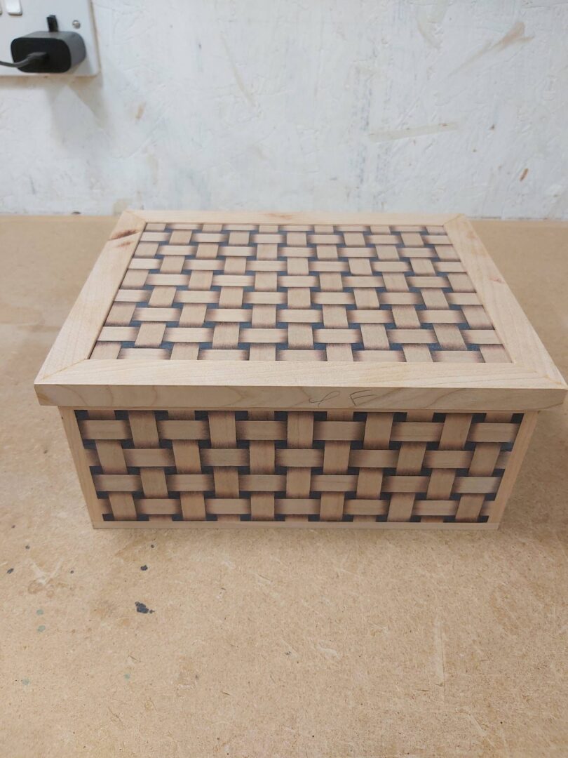 Creating a Basket Weave Box – Fine Handmade Boxes