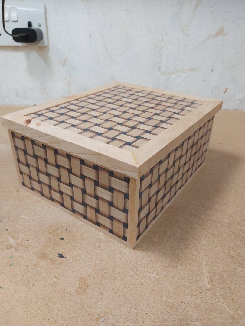 Creating a Basket Weave Box – Fine Handmade Boxes